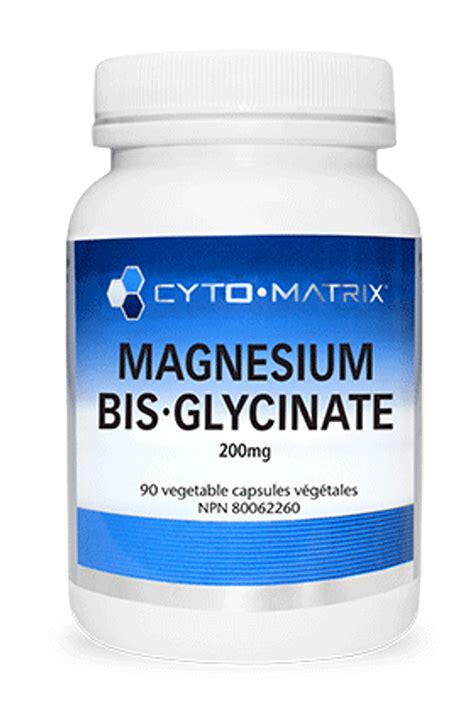 Cyto Matrix Magnesium Bisglycinate Buymagnesium Bisglycinate Cytomatrix