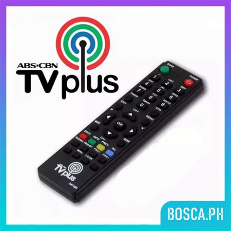 Abs Cbn Sat 059 Tv Plus Remote Control Shopee Philippines
