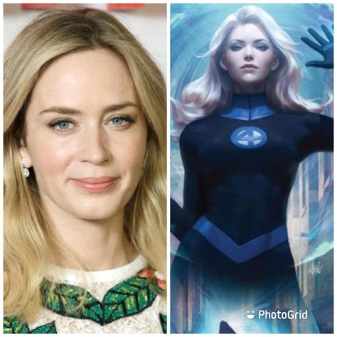 Emily Blunt As Invisible Woman Mcu Fancasts