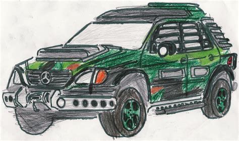 Jurassic Park Mercedes 1 By Carfan On Deviantart
