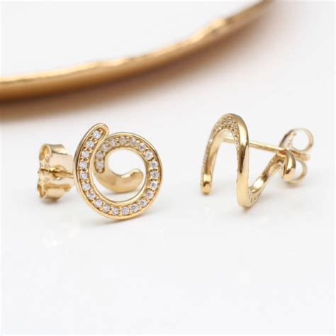 Sterling Silver And Crystal Heart Stud Earrings Hurleyburley
