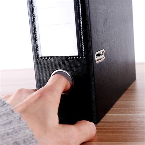 File Folder Arch Lever Document Binder Ring Folders Organizer Office A4 Paper Envelope Pockets