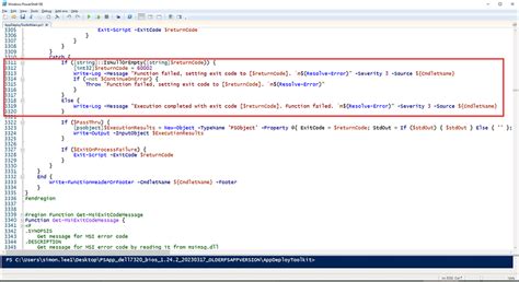 Error In Appdeploytoolkitmainps1 General Discussion
