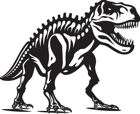 Mesozoic Majesty T Rex Iconic Vector Rex Resurgence Tyrannosaurus