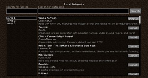 Datapack Downloader Gallery