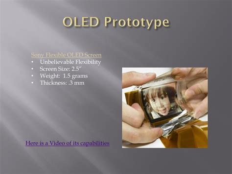 PPT OLED Display Screen PowerPoint Presentation Free Download ID 2405356