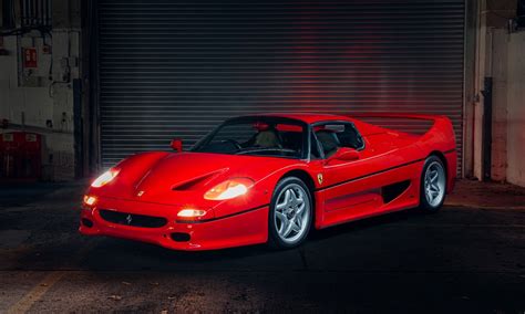 Rare Rhd Ferrari F50 Up For Sale Wvideo Double Apex
