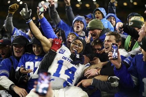 Lions Fans Take Over Lambeau Field Again Acme Packing Company