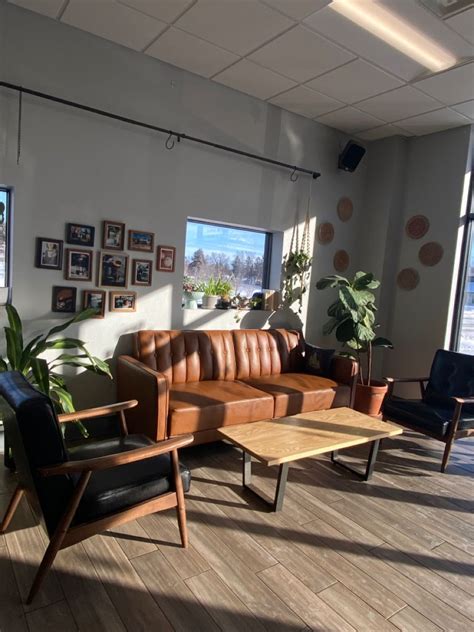 Cozy Cafe Seating With Comforting Couches And Chairs