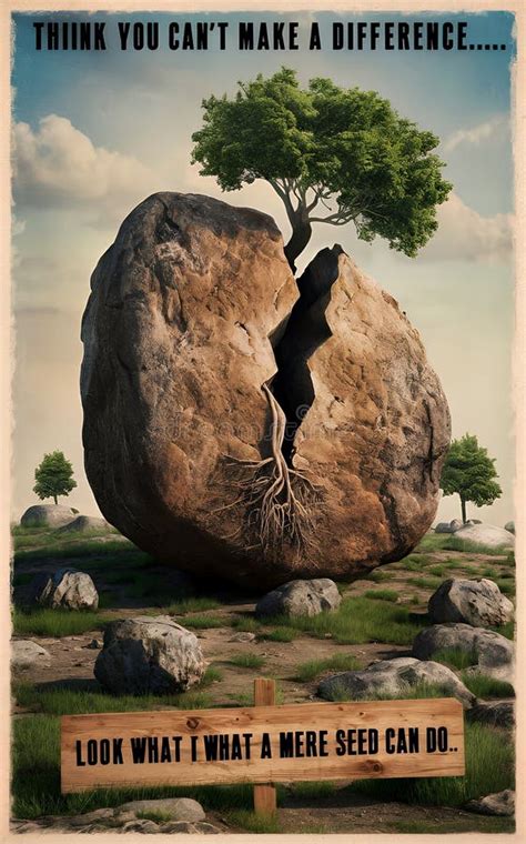 A Painting Of A Rock With A Tree Growing Out Of It Stock Photo Image Of Sculpture Wood A Painting Of A Rock With A Tree Growing Out Of It Stock Photo Image Of Sculpture Wood