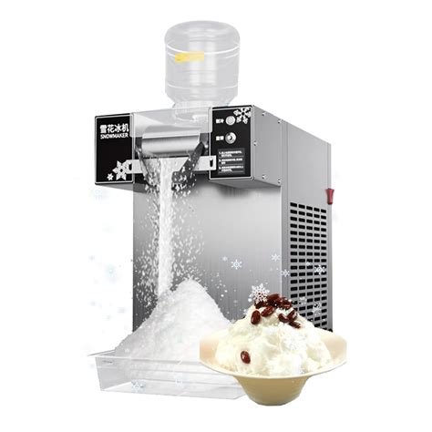 Commercial Snowflake Ice Machine 160kg 24h Automatic Small Korean