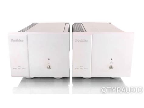 Boulder 850 Balanced Mono Power Amplifier Pair 49354 Solid State
