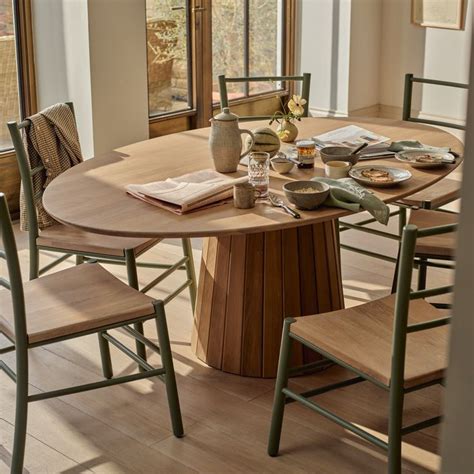 Stratford Elliptical Dining Table Oak Dining Table Dining Chairs