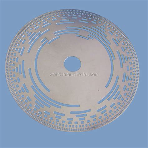 Low Cost Absolute Optical Encoder Metal Wheel Encoder Disc