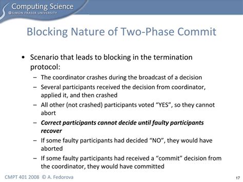 PPT Lecture XI Distributed Transactions PowerPoint Presentation