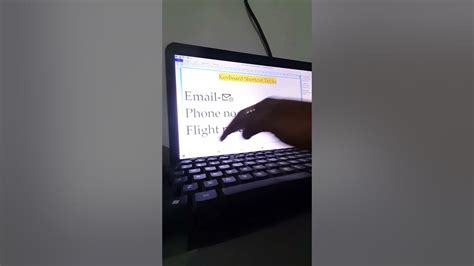 Email 📨 Phone 📱 Flight Mode ️ Symbol Ms Word Keyboard Shortcut Tricks 🧑