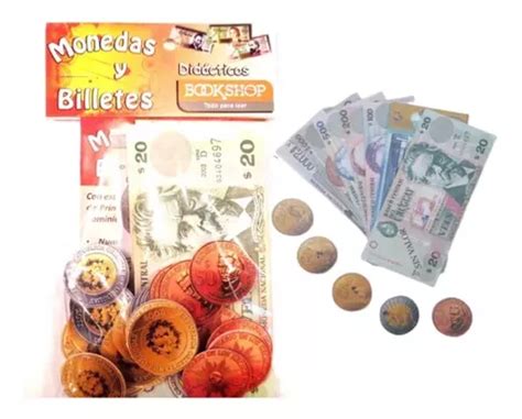 Set De Juego Didáctico Monedas Y Billetes Papel Y Cartulina Cuotas sin interés