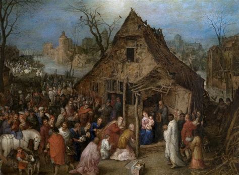 Поклонение волхвов картина — Ян Брейгель Старший