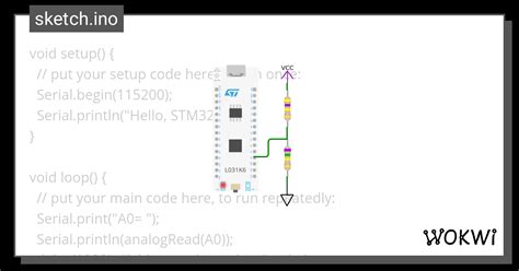 Testadc Wokwi Esp32 Stm32 Arduino Simulator