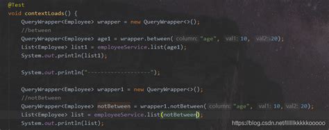 MybatisPlus学习四条件构造器Wrapper方法详解 wrapper eq CSDN博客