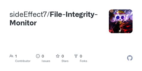 Github Sideeffect7file Integrity Monitor