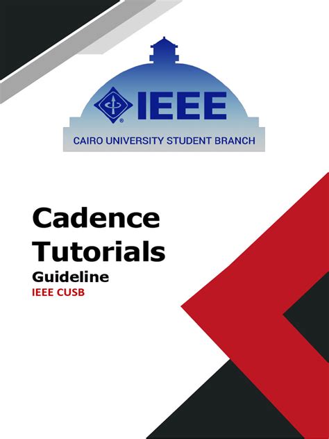 Cadence Tutorials Guideline 1 Pdf