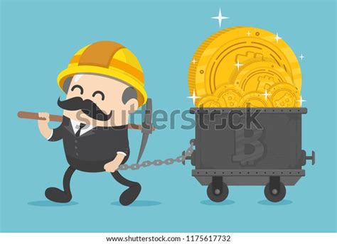 Chief Businessmen Who Succeeded Digging Huge Stock Vector Royalty Free