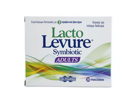 Uni Pharma Lactolevure Symbiotic Adults 20 Sticks