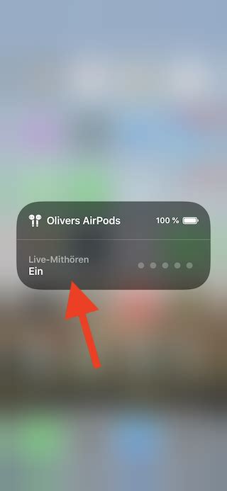 Live mithören Mit AirPods das Apple iPhone und iPad als Abhörgerät