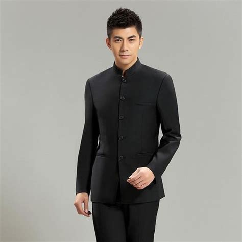 Chinese Collar Suit