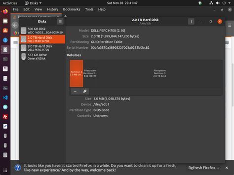 Linux Methods To Make A Backup Of The Sytem Boot Disk Ubuntu 2004