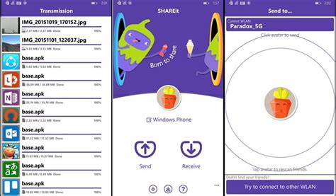 Yes It Is Official Shareit App Now Available For Windows Phone