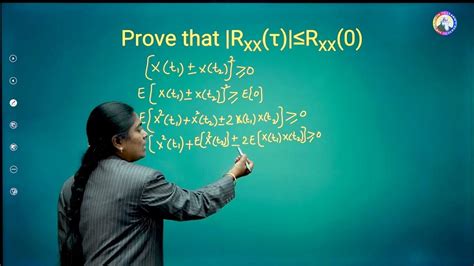 Proofs For Properties Of Autocorrelation Function Topic By Ahalya