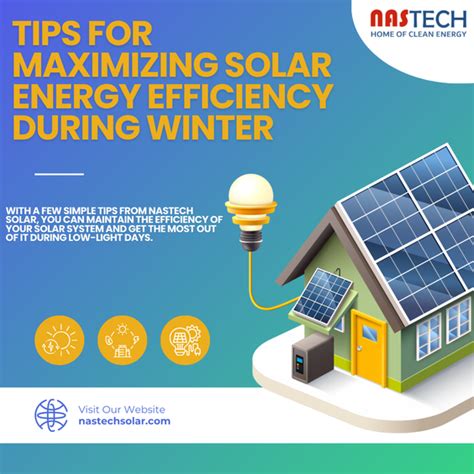 Tips For Maximizing Solar Energy Efficiency During Winter Nastech