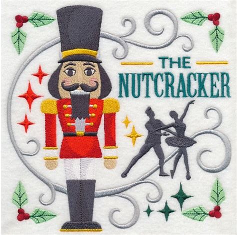 The Nutcracker Christmas Bath Hand Towel Set Custom Embroidered