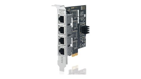 FC9024 | Gigabit Ethernet card, 4 channels, PCIe® x1 | Beckhoff USA