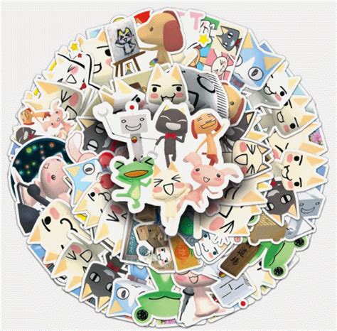 [신상 할인 이벤트]50장 시즌2 토로 고양이 스티커 세트 다꾸 노트북 리무버블 스티커 에이블리