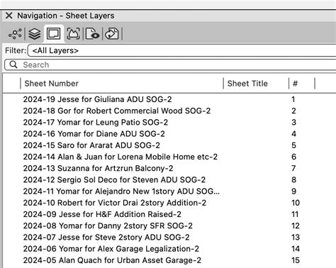 Script To Create Design Layers From A Long Excel List General Discussion Vectorworks
