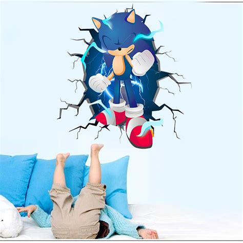 Sonic Focus Wall Sticker Sonic Shop Boutique Sonic