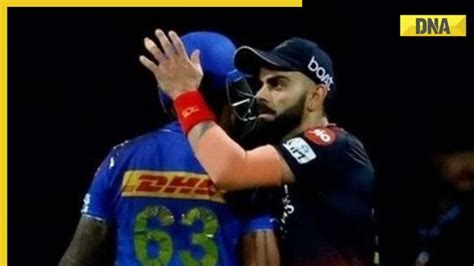 Viral Video Virat Kohlis Gesture For Suryakumar Yadav After Mi Stars
