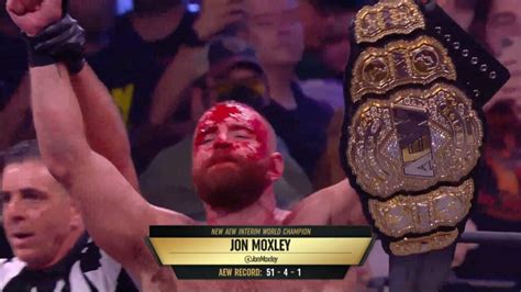 Jon Moxley Unifies Aew World Championship On Dynamite