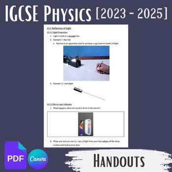 148 Slides Handouts C12 15 IGCSE Physics WAVES PHYSICS BUNDLE 2023 2025
