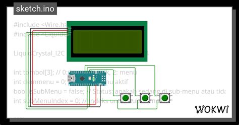 Menu 3 Pushbutton Copy 2 Wokwi Esp32 Stm32 Arduino Simulator