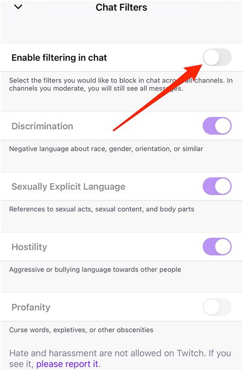 Twitch How To Turn On Chat Filters