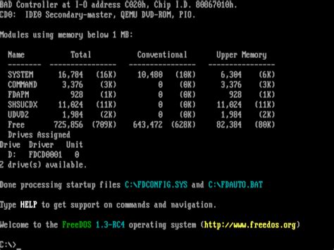 How FreeDOS Boots Opensource