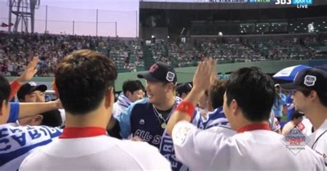 영상 Kbo 올스타전 서든데스 끝에 호잉 꺾고 우승 차지하는 이대호