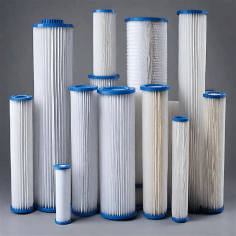High Quality Pleated Filter Cartridges For Efficient Sediment