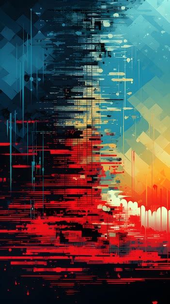 Premium Photo Translation Background With Pixel Abstraction Creative