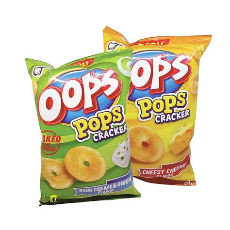 Jual Oops Pops Crackers Crispy Tasty Biscuit 80 Gr Besar Shopee Indonesia
