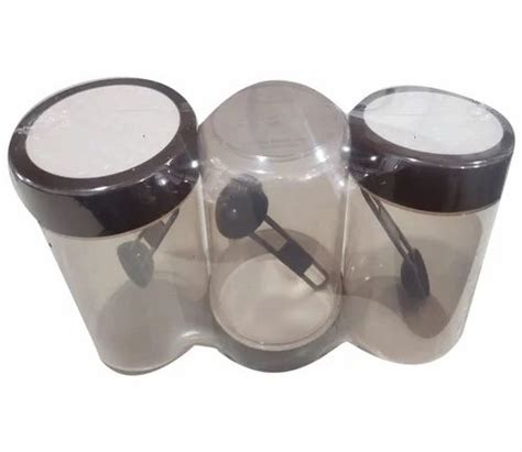 3 Pcs Plastic Airtight Container Set 250 Ml At ₹ 350 Set In Dhuri Id
